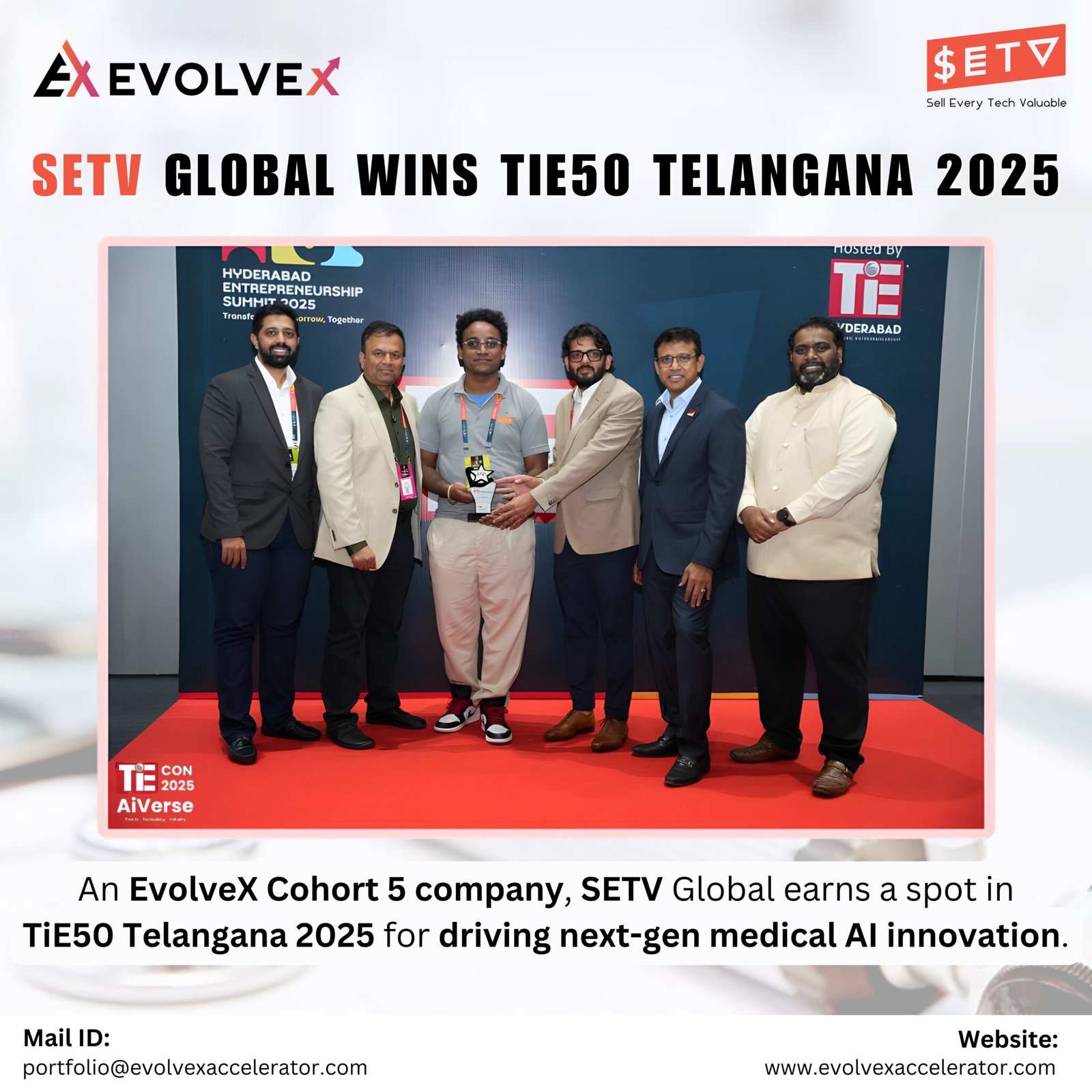 🚀 Another Proud Moment for EvolveX! - EvolveX Accelerator